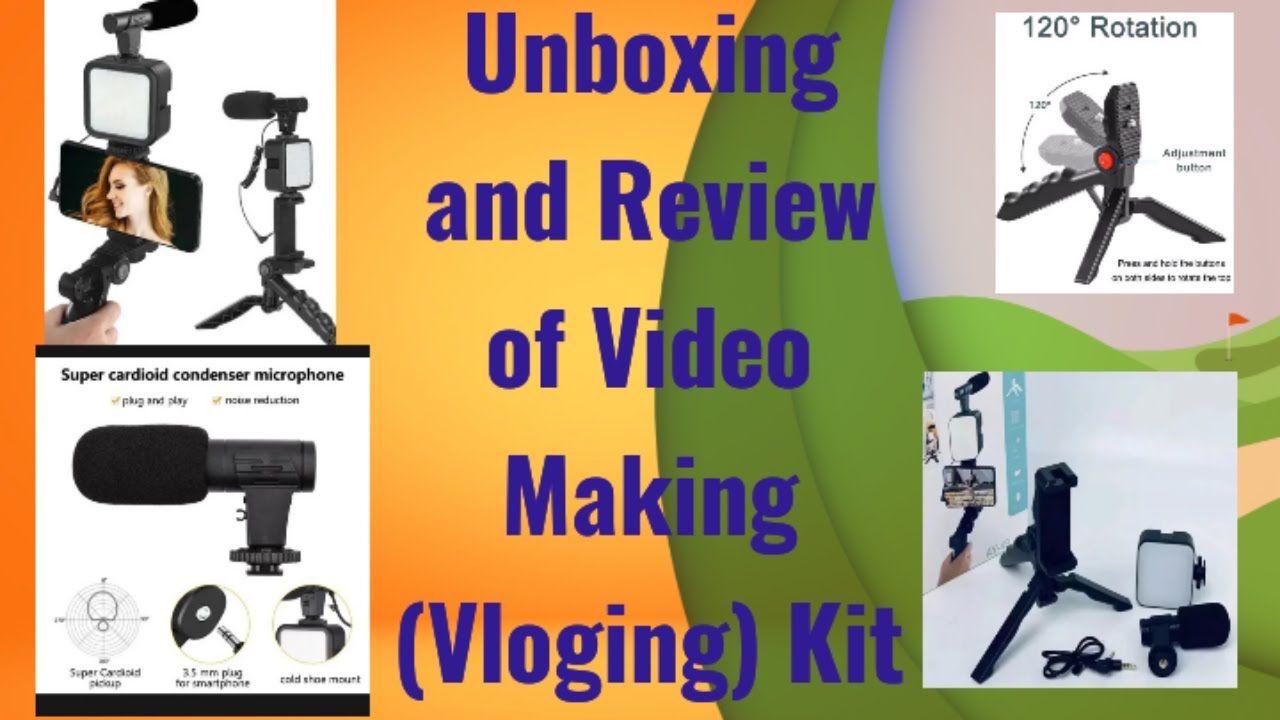 Ay -49 Video making kit| Vloging kit| Chinese gadgets must have in your ...