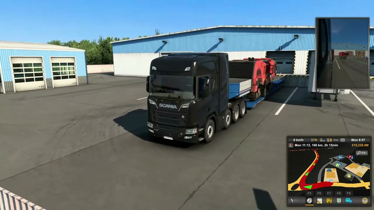Scania R High Roof 730HP 14 Speed Truck View with Engine & Horn Sound ...