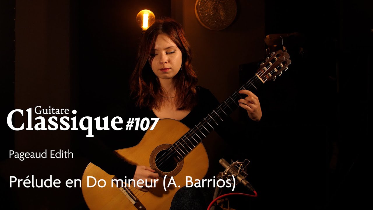 Prélude en do mineur - Agustin Barrios Mangoré | par Edith Pageaud ...