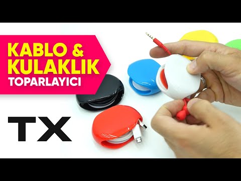Kulaklık ve Kablo Toplayıcı ile Hayatınız Kolaylaşacak !