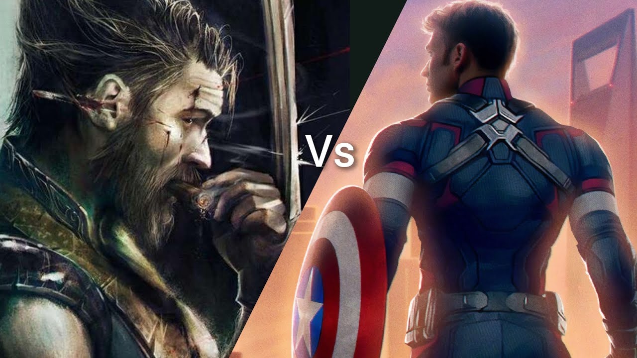 Captain America vs Wolverine - Close Fight - Marvel - Contest of ...