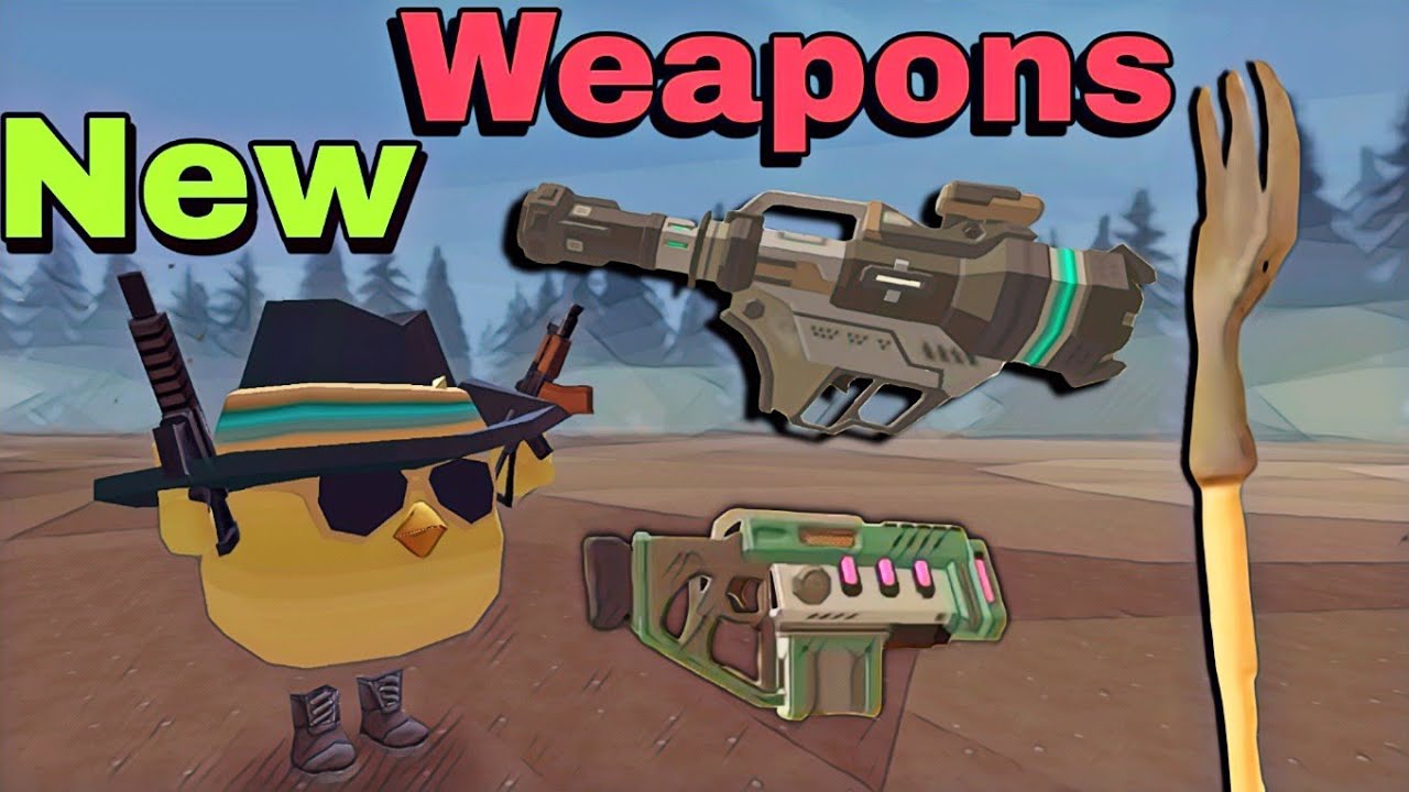 New weapon in chicken gun / chicken gun new update version 3.0.0 new ...