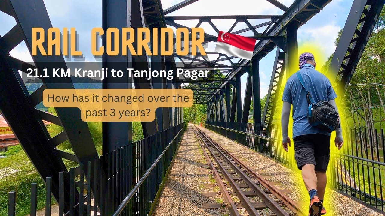 Rail Corridor || Kranji to Tanjong Pagar || Singapore - YouTube