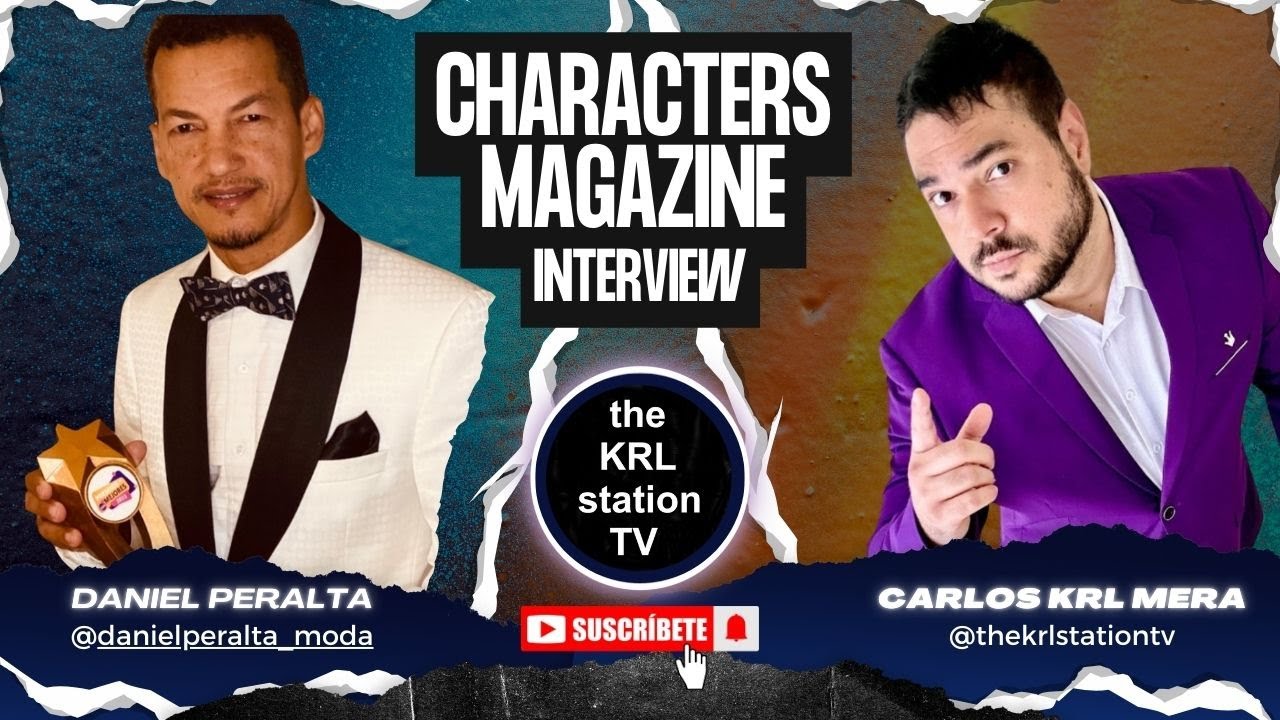 Characters Magazine Vol 2 - Daniel Peralta Interview - YouTube