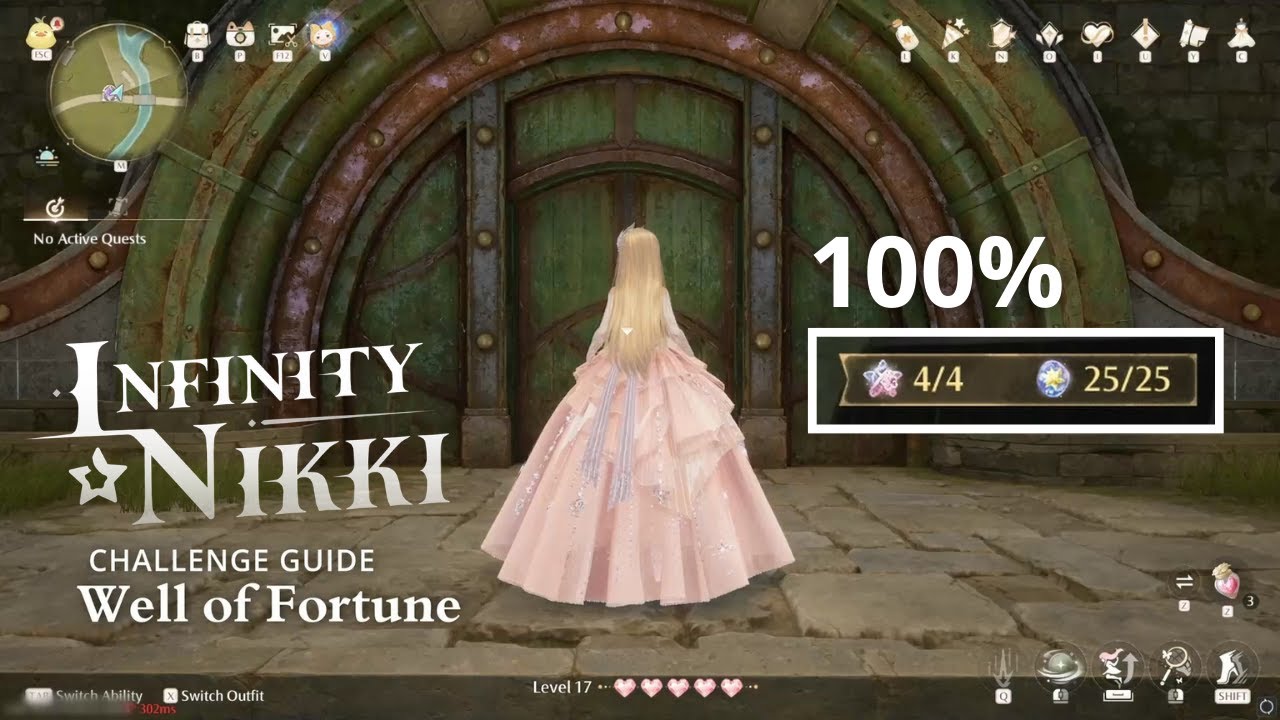Infinity Nikki: Well of Fortune Challenge - 100% Collection Guide - YouTube