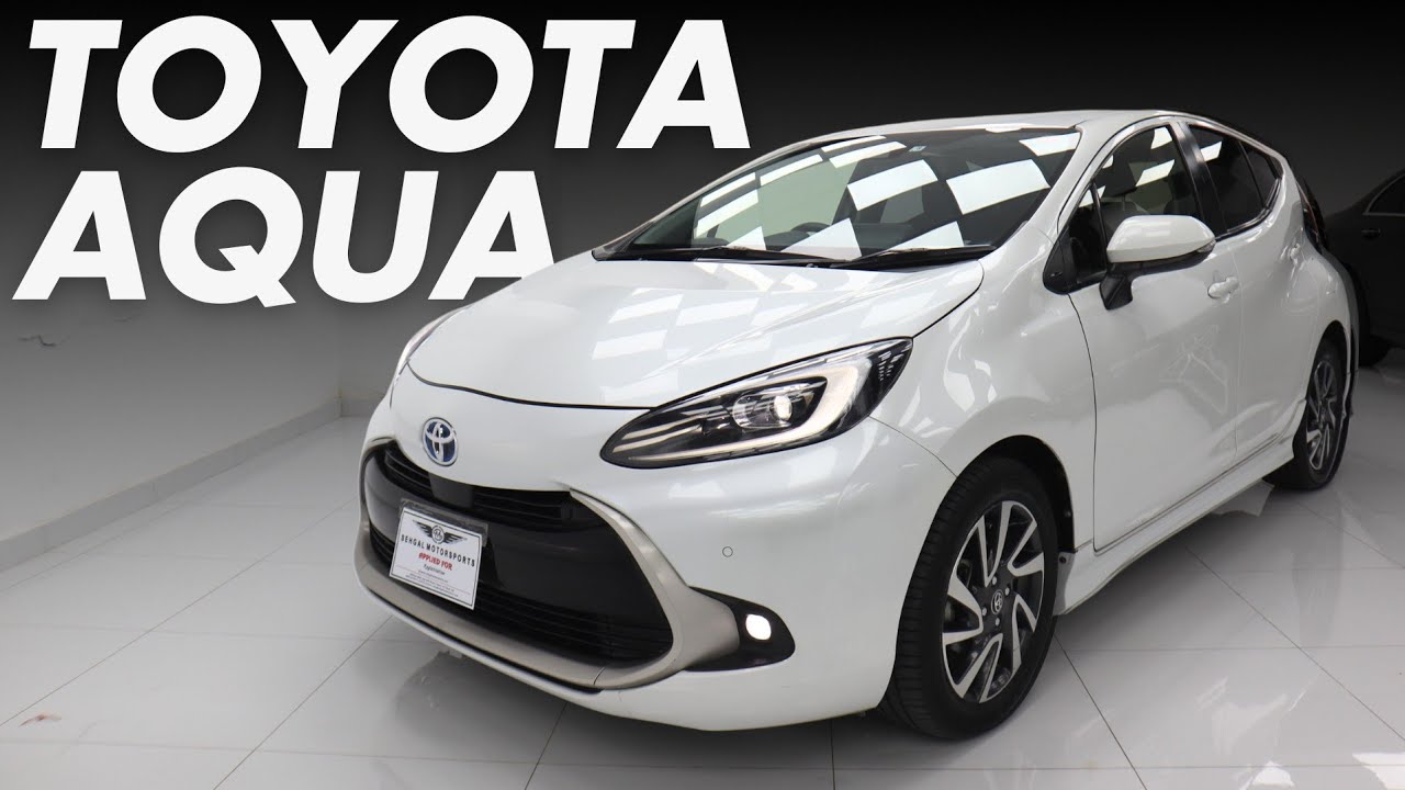 Toyota Aqua Hybrid 2021. Detailed Review of Latest Aqua. - YouTube