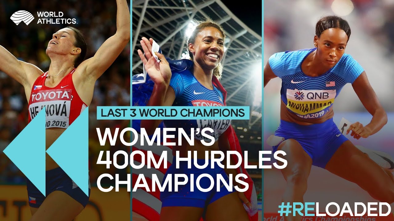 Relive crowning moments of 400m hurdles stars | Last Three World ...