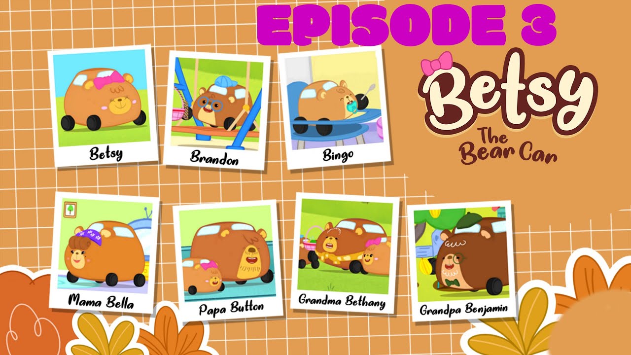 THE IMAGINARY JOURNEY | Betsy the Bear Car | Ep 3 | Cartoons for Kids ...