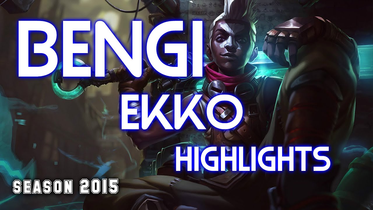 SKT T1 Bengi - Ekko Jungle - Highlights - Korean SoloQ - Season 2015 ...