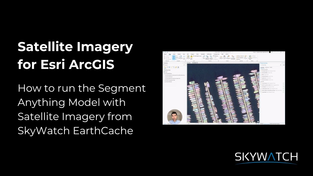How to run the Segment Anything Model on EarthCache Imagery - Satellite ...