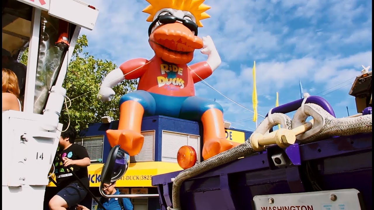 Ride the Ducks at Seattle Center | Seattle Center Tours - YouTube