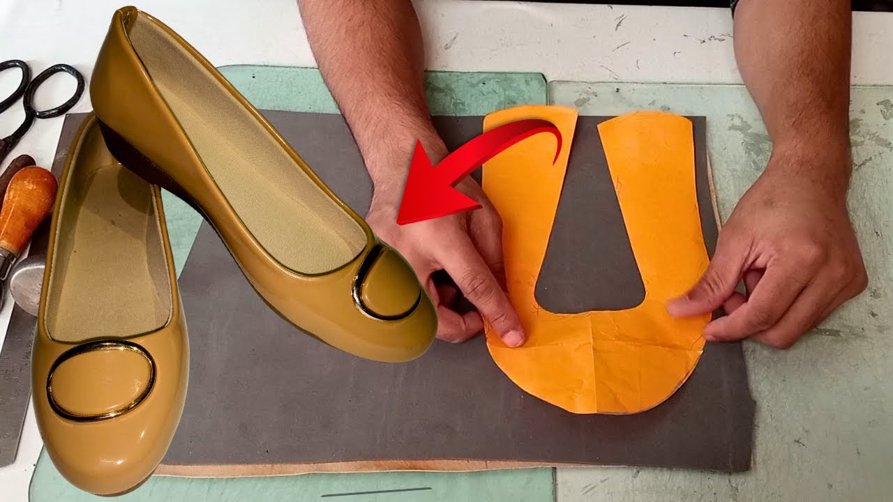 Making HANDMADE Women Ballet Shoe - YouTube