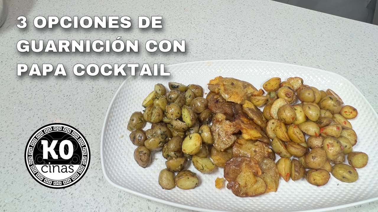 🔥 3 OPCIONES DE PAPA COCKTAIL 🔥 - YouTube