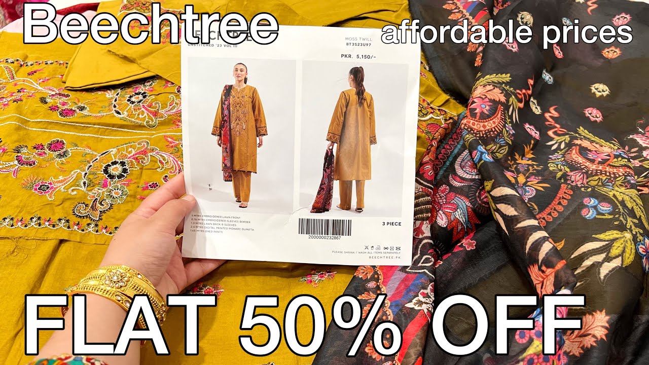 Flat 50% off beechtree sale today | price reduction - YouTube