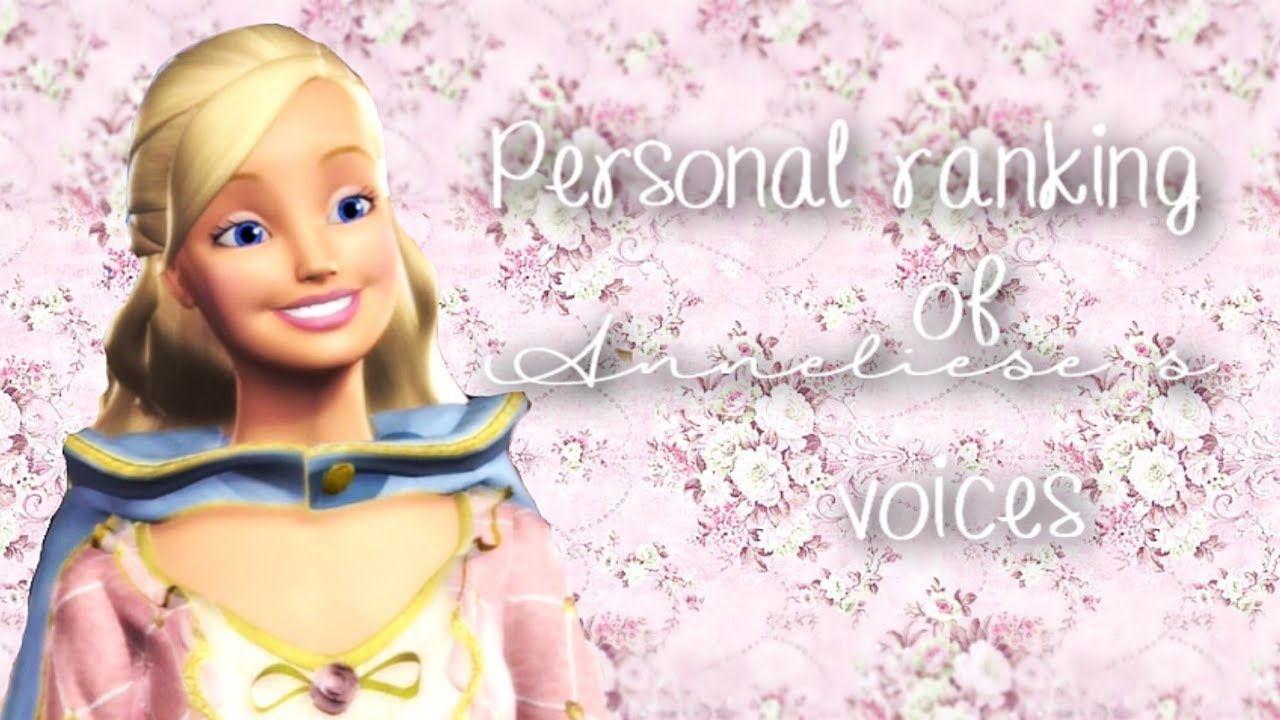 My personal ranking ~ Anneliese - YouTube