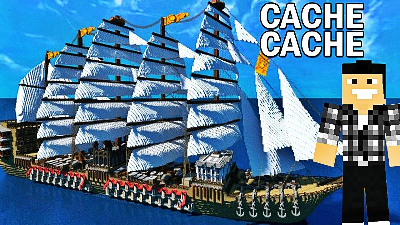 CACHE CACHE DANS UN BATEAU GÉANT ! - YouTube
