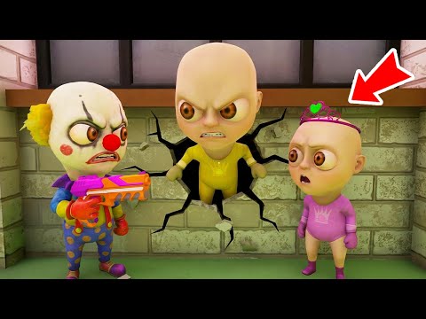 Bebo Duvardan Çıktı 😱 The Baby in Yellow