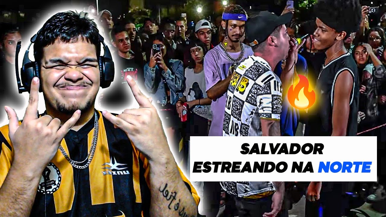 SALVADOR DA RIMA x GLR | 90ª BATALHA DA NORTE - [MOTA REACT] - YouTube