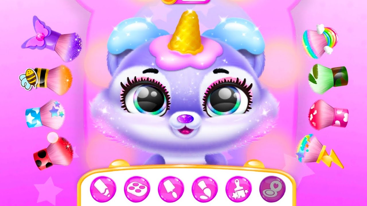 fluvsies a fluff to luv makeup Tutotoons games - YouTube