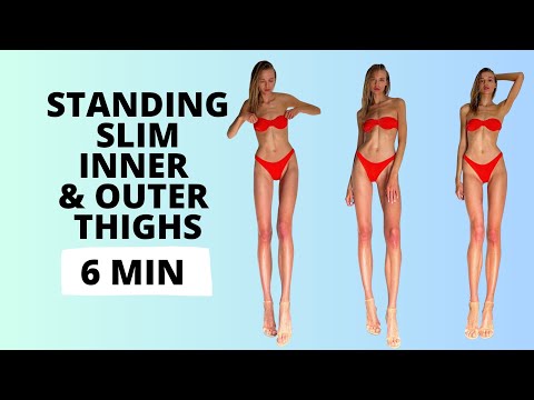 Standing Slim Inner Outer Thighs 6 Minutes / Nina Dapper