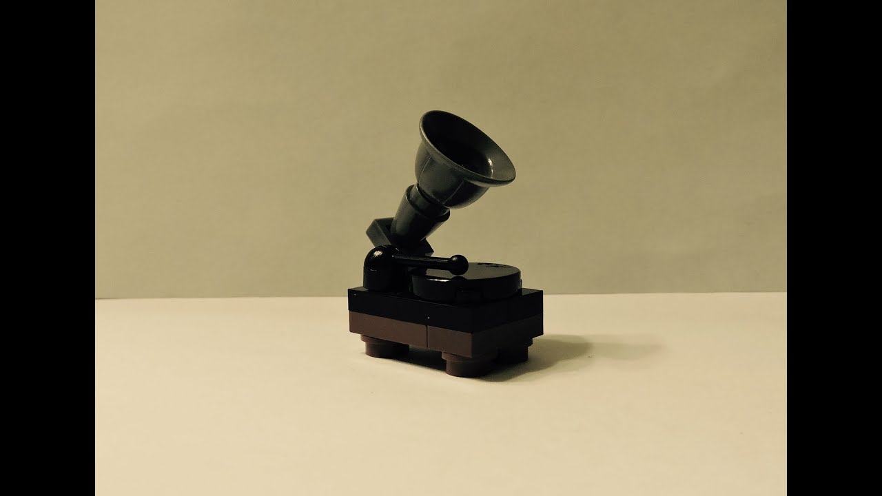 How To Make A Lego Record Player - YouTube