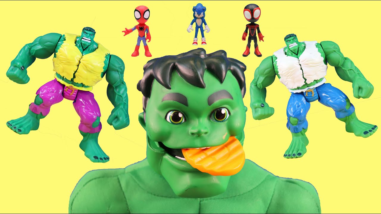 Hulk Family Learning | Joker Learns To Share - YouTube