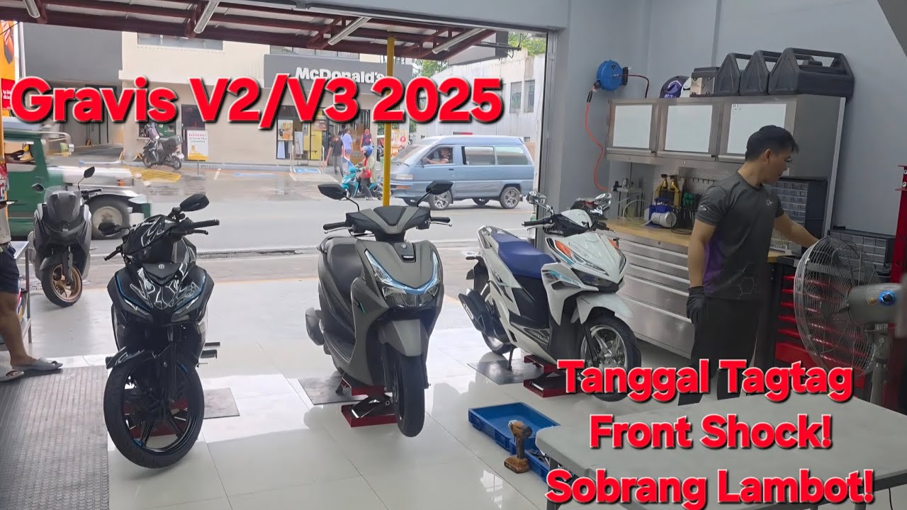 Gravis V2/V3 Front Suspension - Tagtag No More! Linear Shock and Oil ...