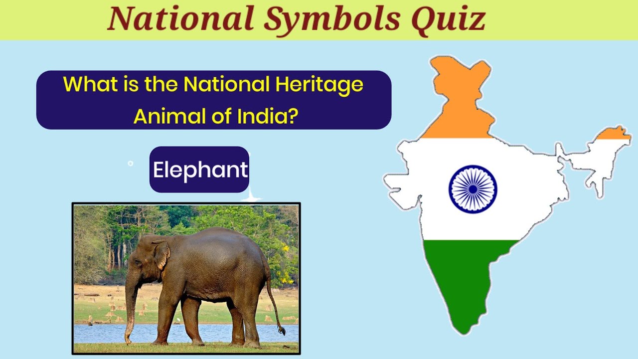 National Symbols of India Quiz | General Knowledge Quiz - YouTube