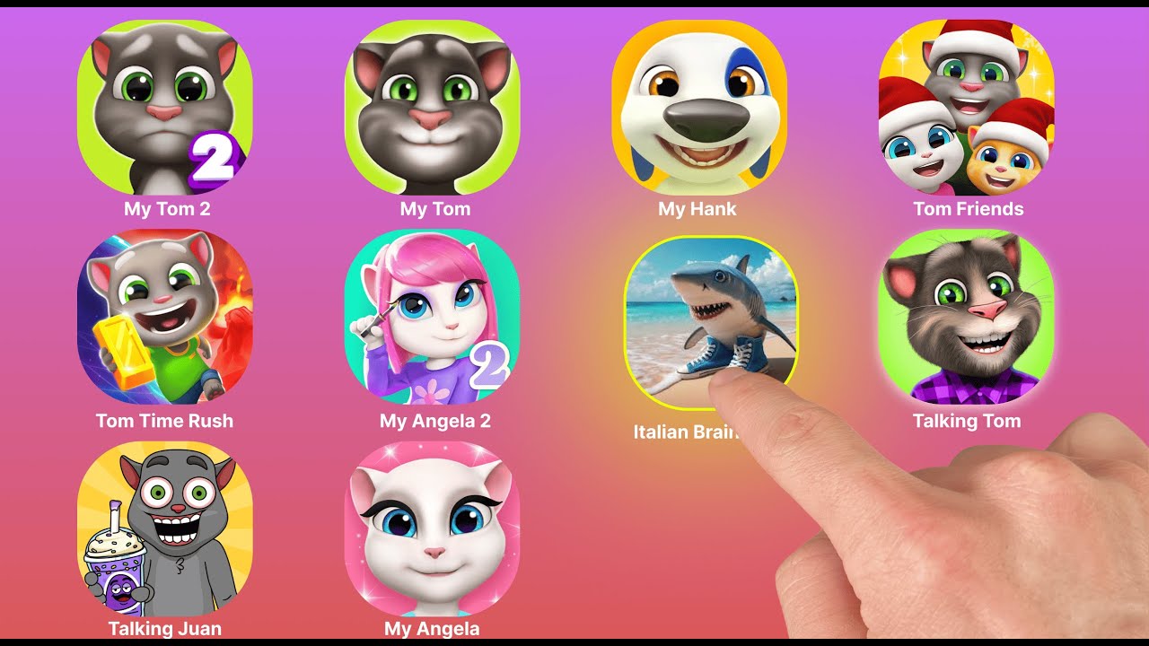 My Tom 2, My Tom, My Hank, Tom Friends, Tom Time Rush, Italian Brainrot ...