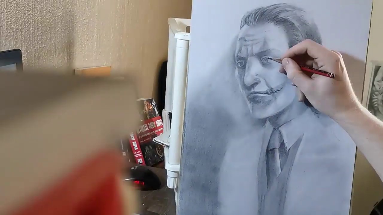 Drawing the Joker Step by Step - YouTube