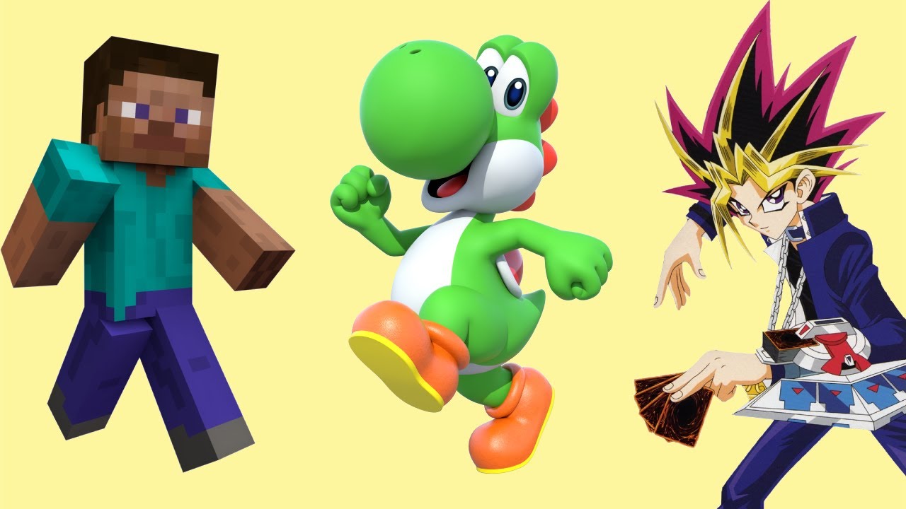 Minecraft: Avoiding Roaches & Hanging Out With Yoshi And Yami Yugi ...