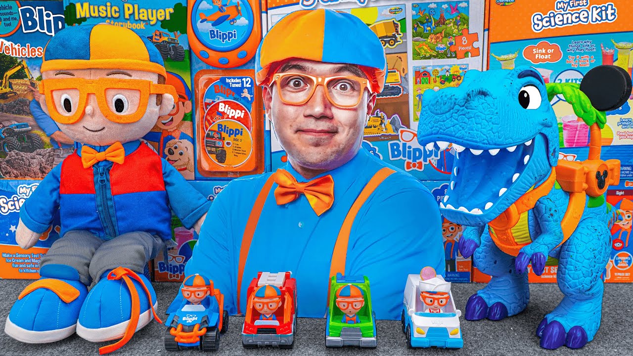 90 Minutes Satisfying with Unboxing Blippi Mystery Surprise Box Toys ...