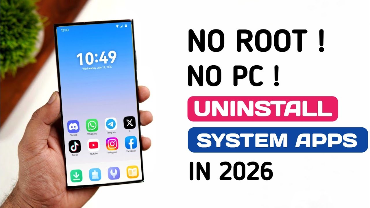 How To Uninstall System Apps | Remove Bloatware In Android Without Root ...