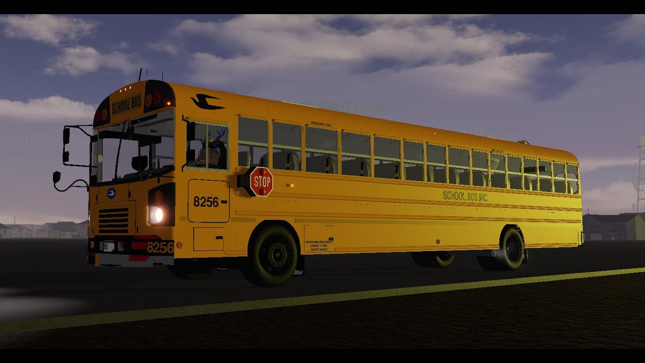 School Buses Making A Loop - YouTube