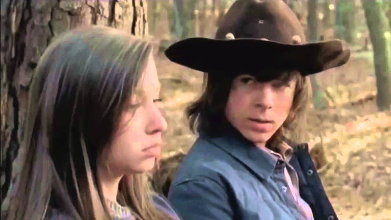 Carl Grimes Crack! - YouTube