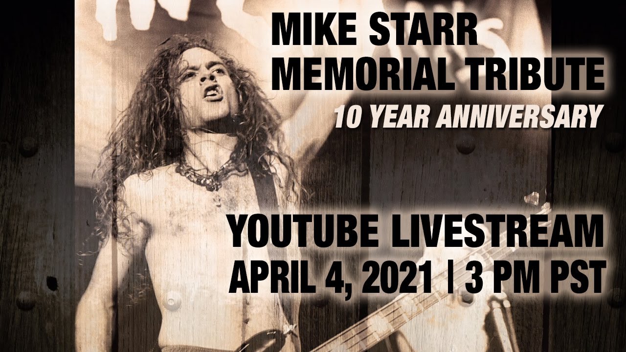 Mike Starr Memorial "Premiere" Video debuting on 4.4.2021 | Snippets ...