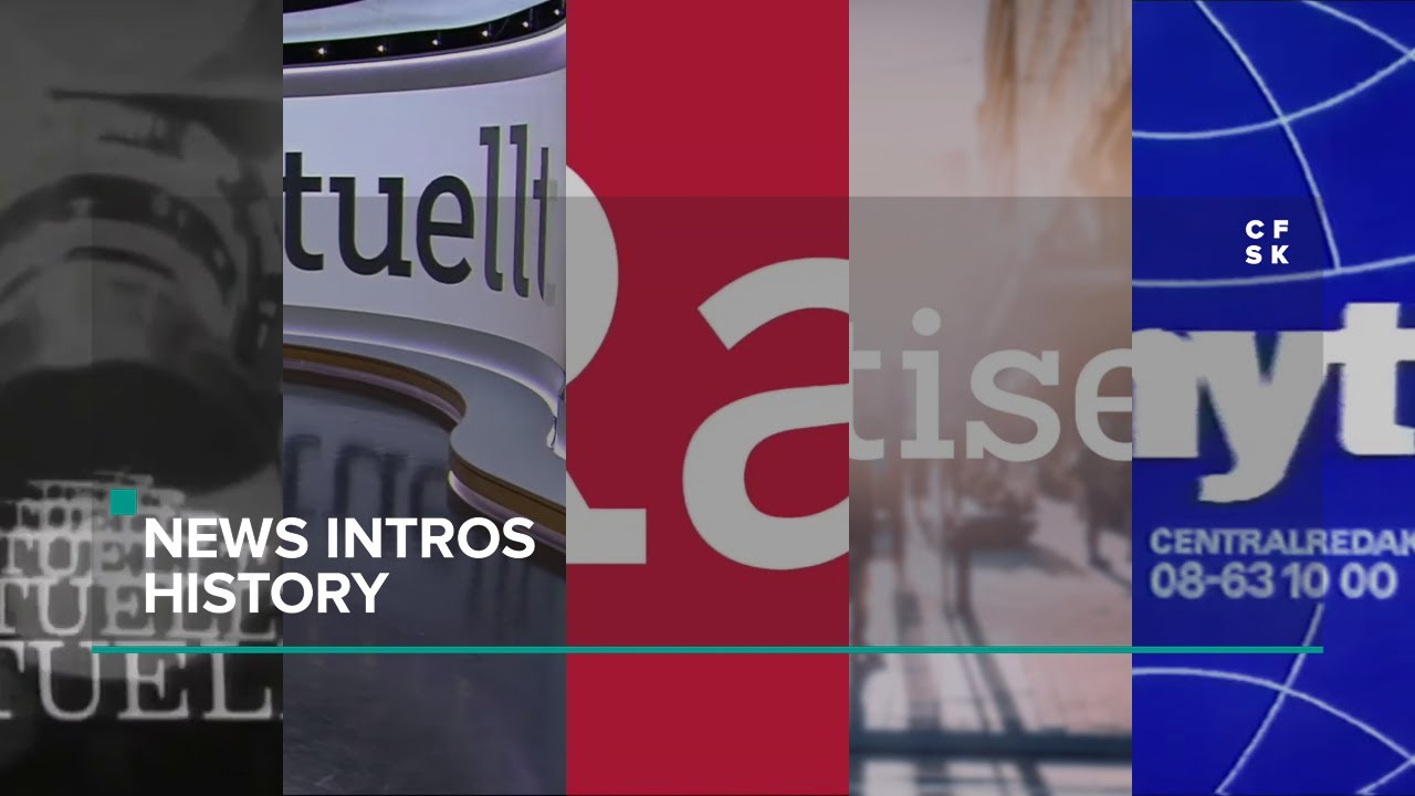 SVT News Intros History since 1958 - YouTube