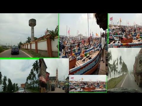 THE VIEW OF ELMINA TOWN THE THEN CAPITAL TOWN OF GHANA - YouTube