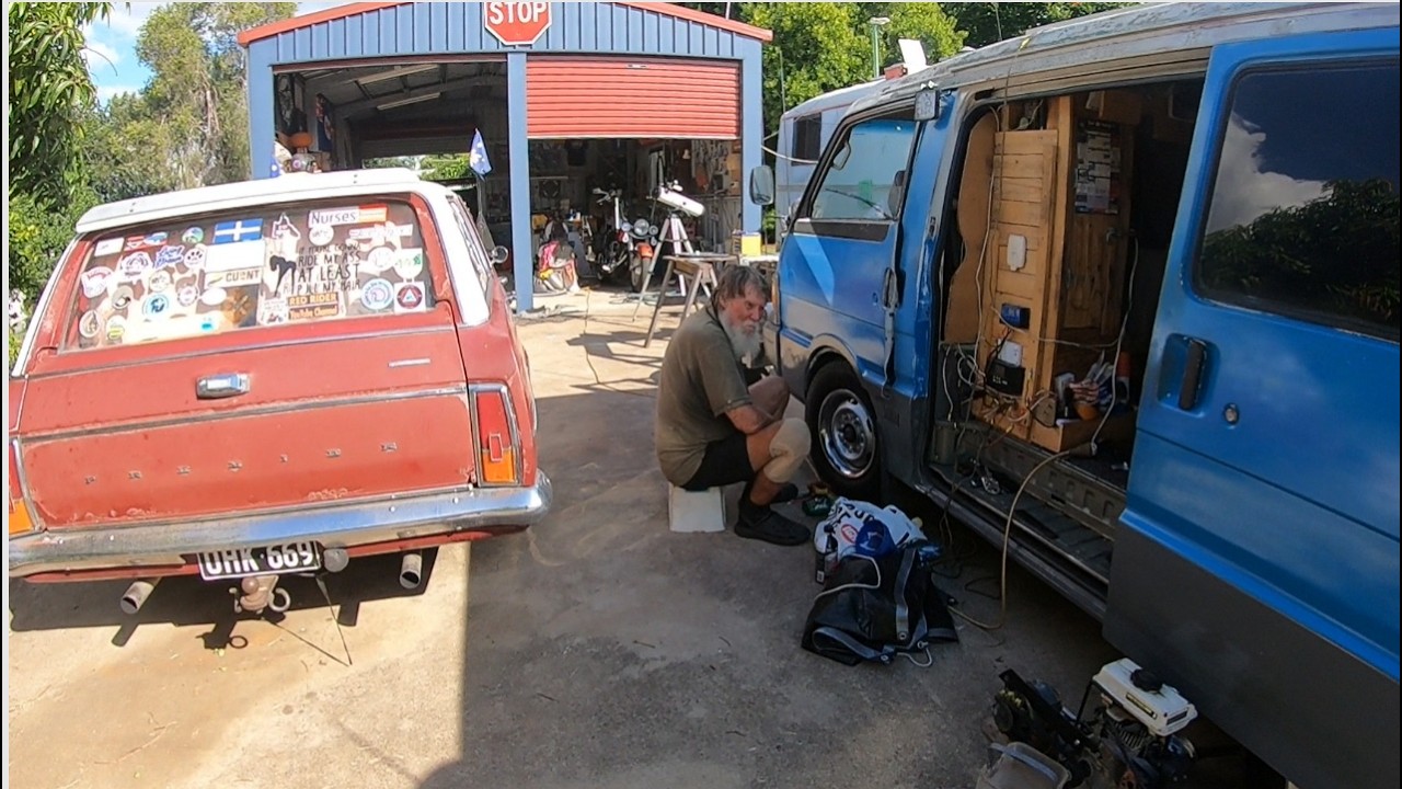 Update On Steve & His Van... Hippy Trev.... - YouTube