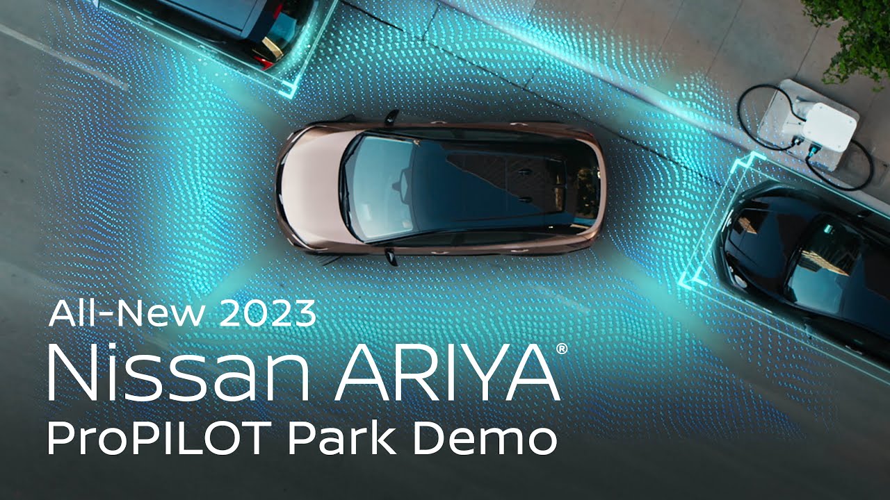2023 Nissan ARIYA ProPILOT Park Assistance Demo - YouTube