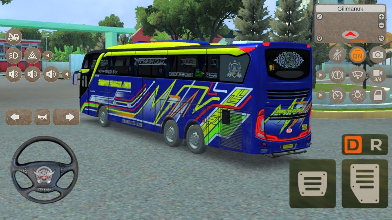 Bus simulator indonesia - Bussid - Bus driving game - Bus game android ...
