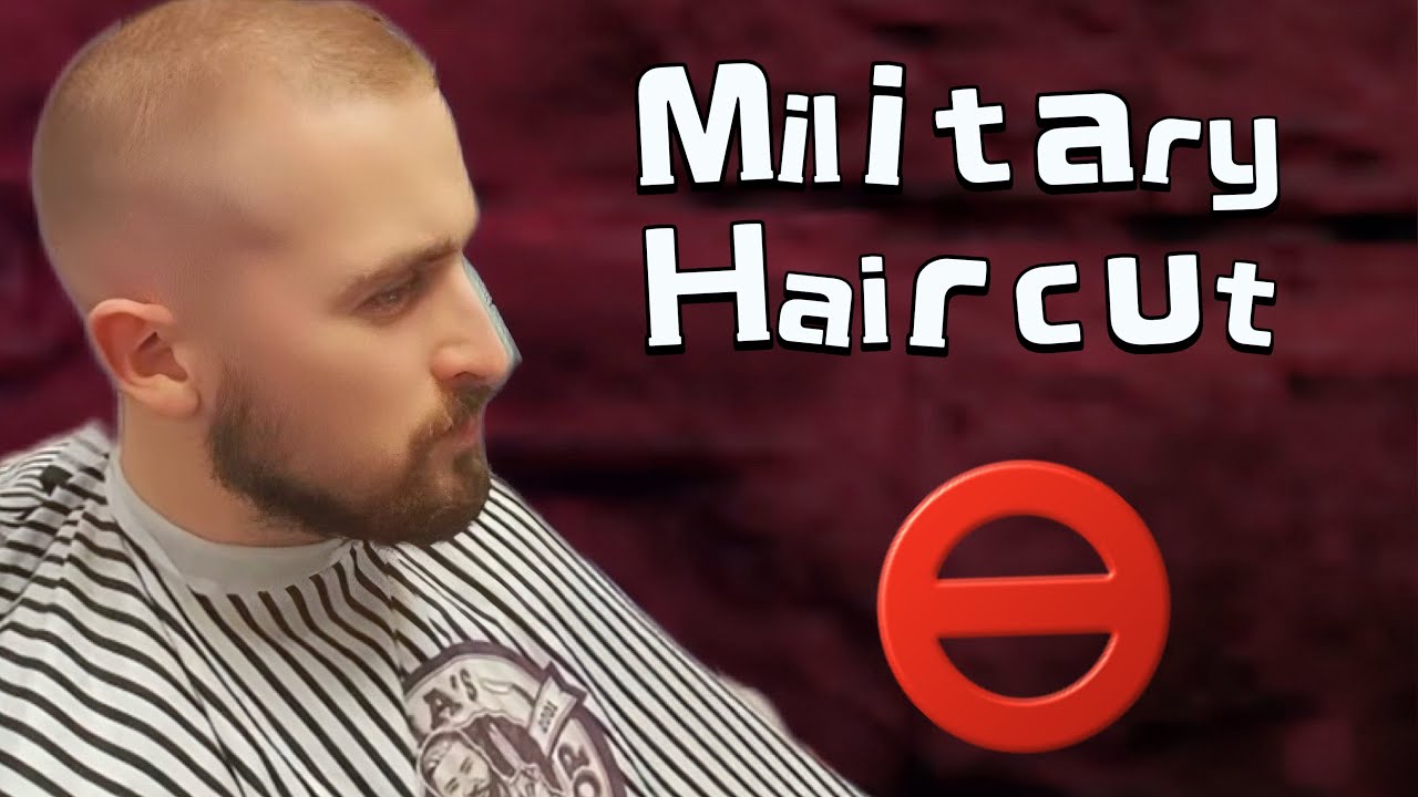 Buzzed and Bold: The Perfect Buzzcut💈Military Haircut - YouTube