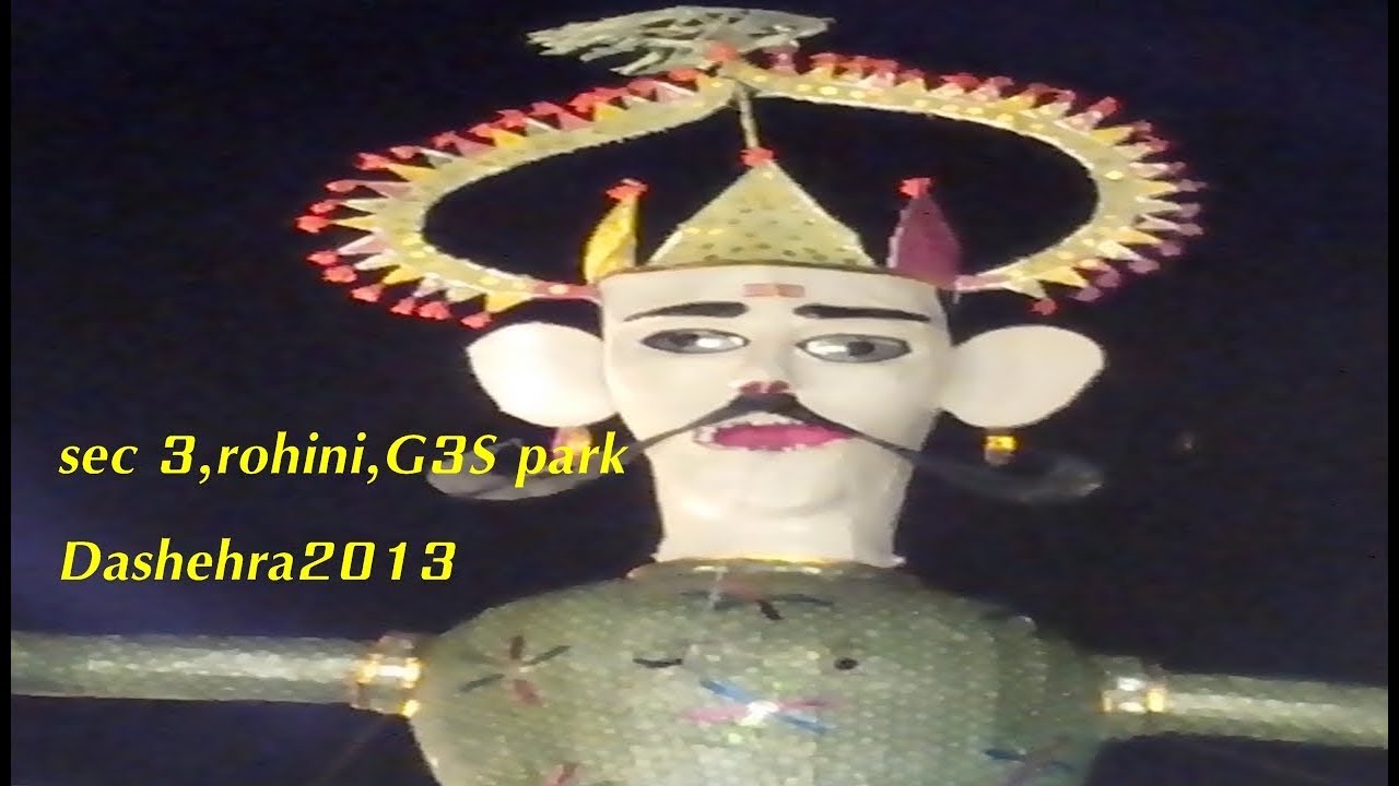 sec 3,rohini,G3S park/dashehra2013 - YouTube