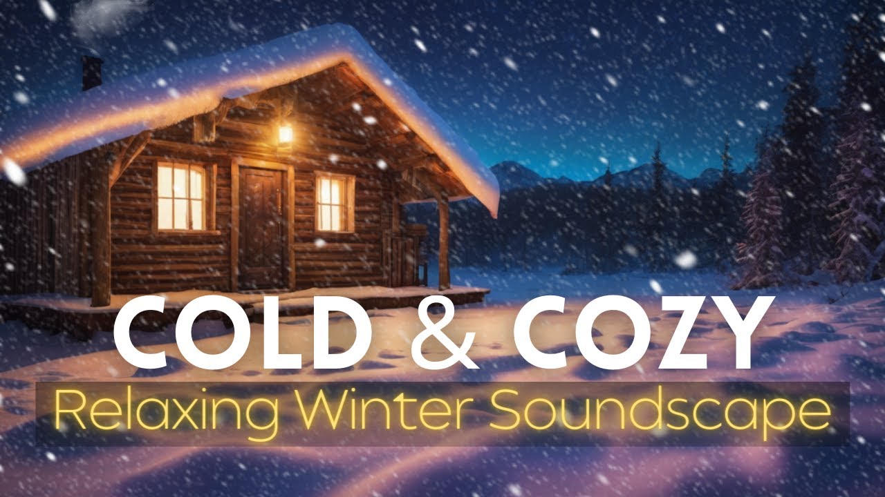 ASMR | From Snowy Path to Fireside Bliss | A Relaxing Winter Sound ...