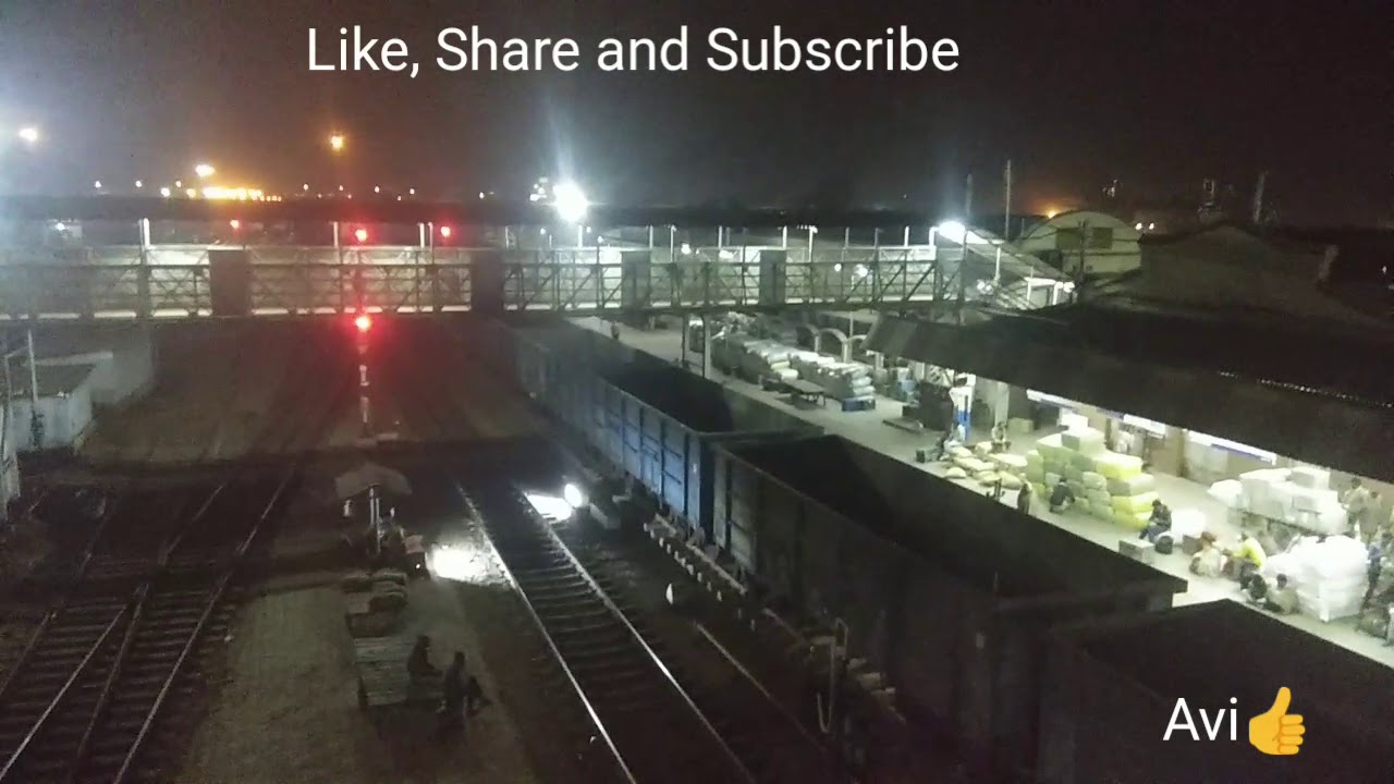Satna Railway station From PF No.3., Railway Colony Side.|| All ...