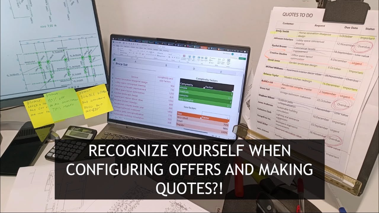 Unlock Profits And Save Time Excel Based Quoting And Invoicing Solution For Small Businesses Youtube