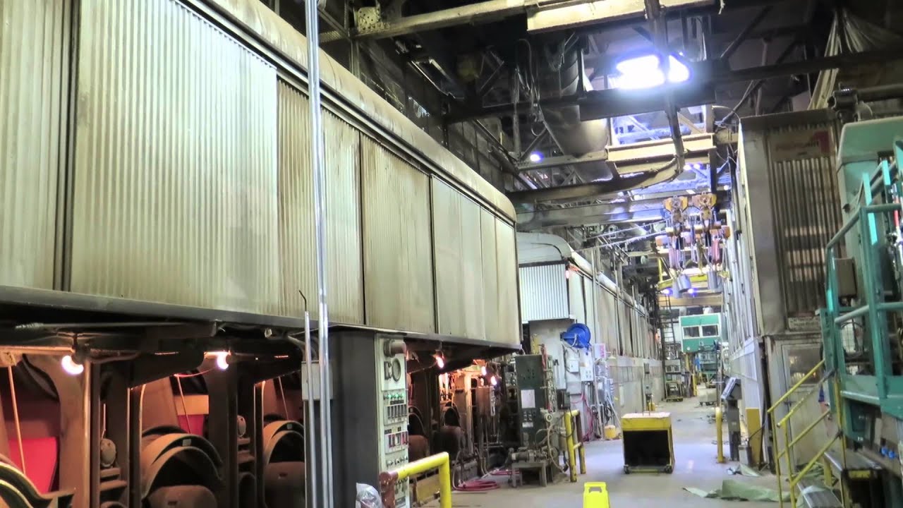 BELOIT 130 DRYER FACE - Cascades (East Angus) Public Auction - YouTube