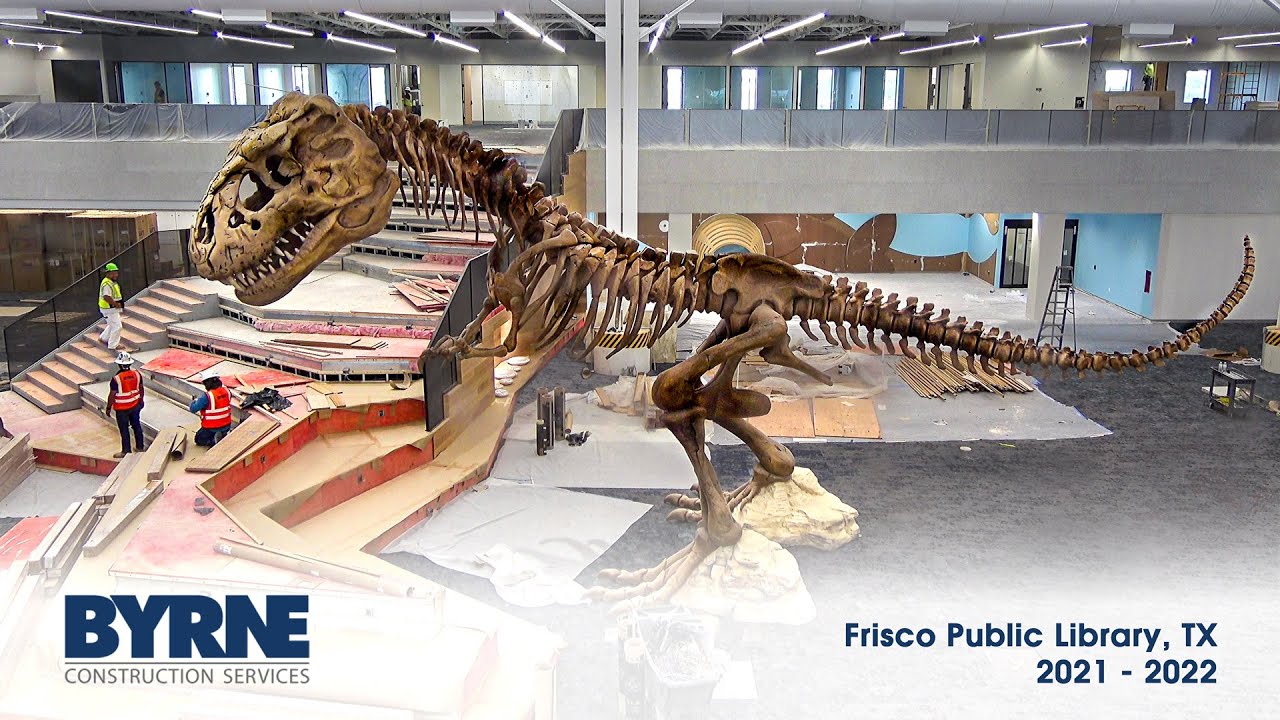 Frisco Public Library Official 4K Time-Lapse - YouTube