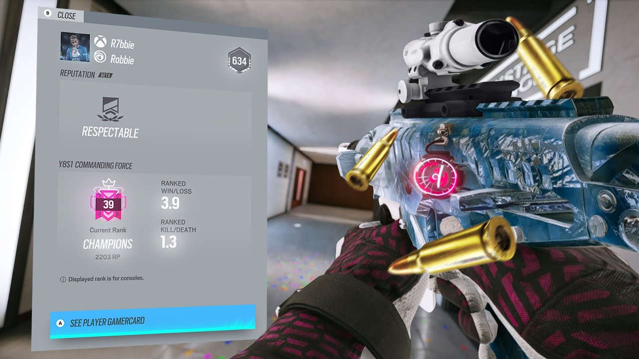 What 634 levels of Rainbow Six Siege Looks Like... - YouTube