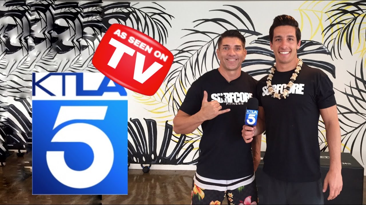 SURFCORE Fitness on KTLA with Mark Mester - YouTube